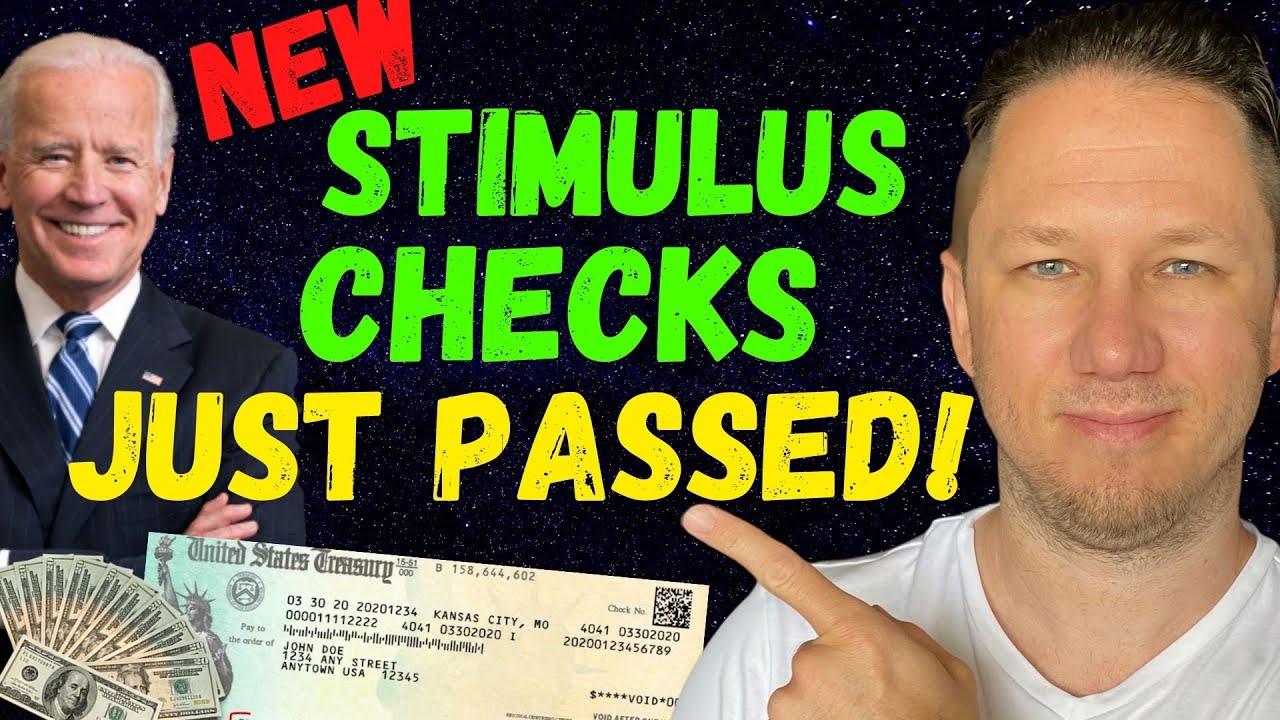 NEW STIMULUS CHECKS JUST PASSED! Stimulus Package Update Today 2022 ...