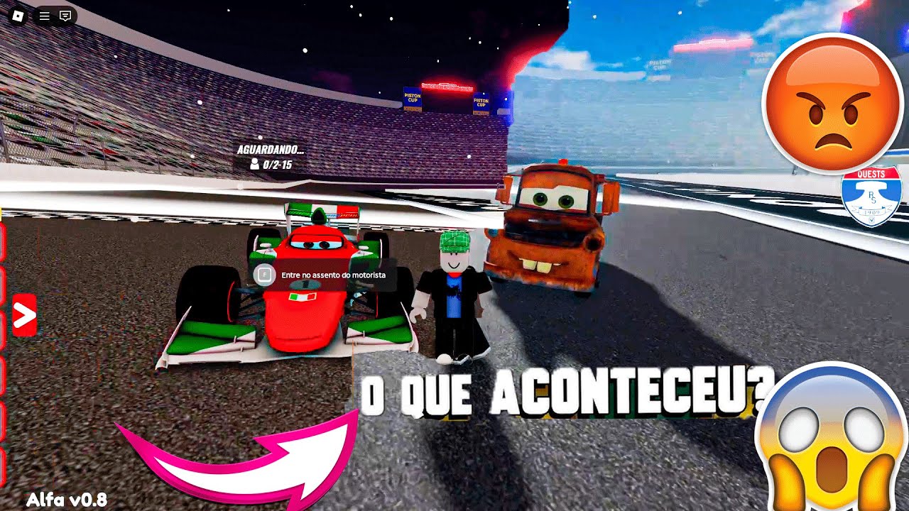 "Quem É o Mais Rápido no Roblox? Francesco vs. Relâmpago McQueen! 🏎️💨 ...