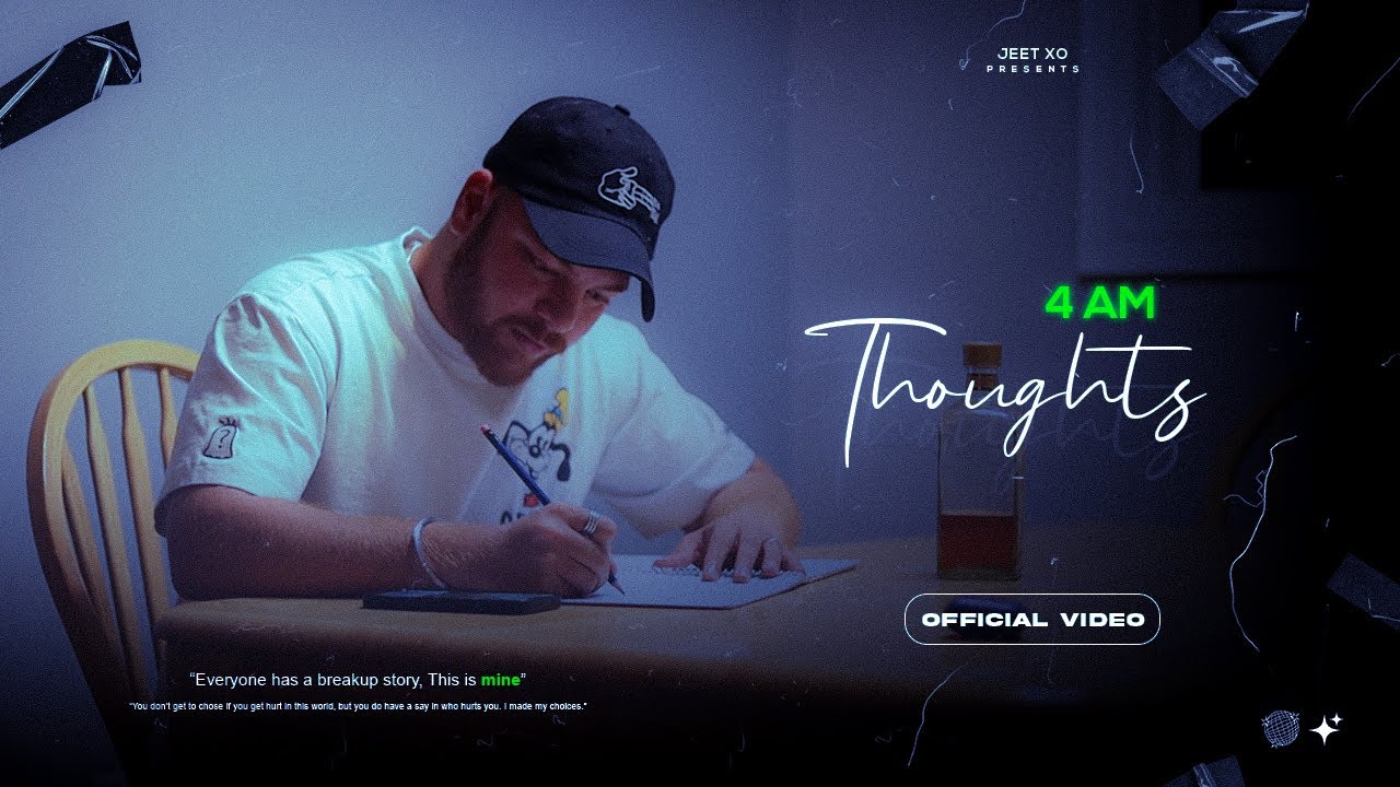 SUJEET - 4 AM Thoughts | Prod. by Boyfifty | (Official Music Video) New ...