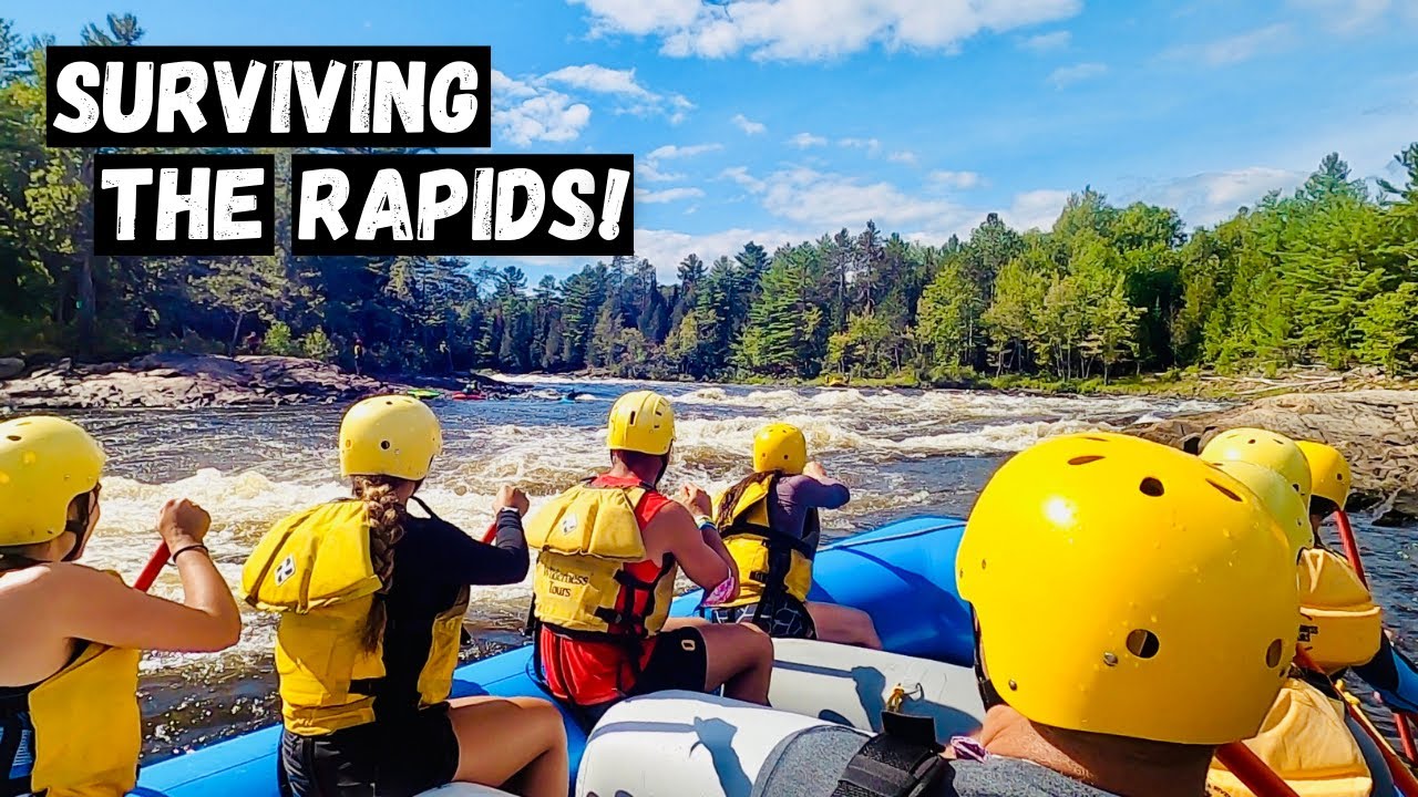 Family Whitewater Rafting Ottawa River | Wilderness Tours - YouTube