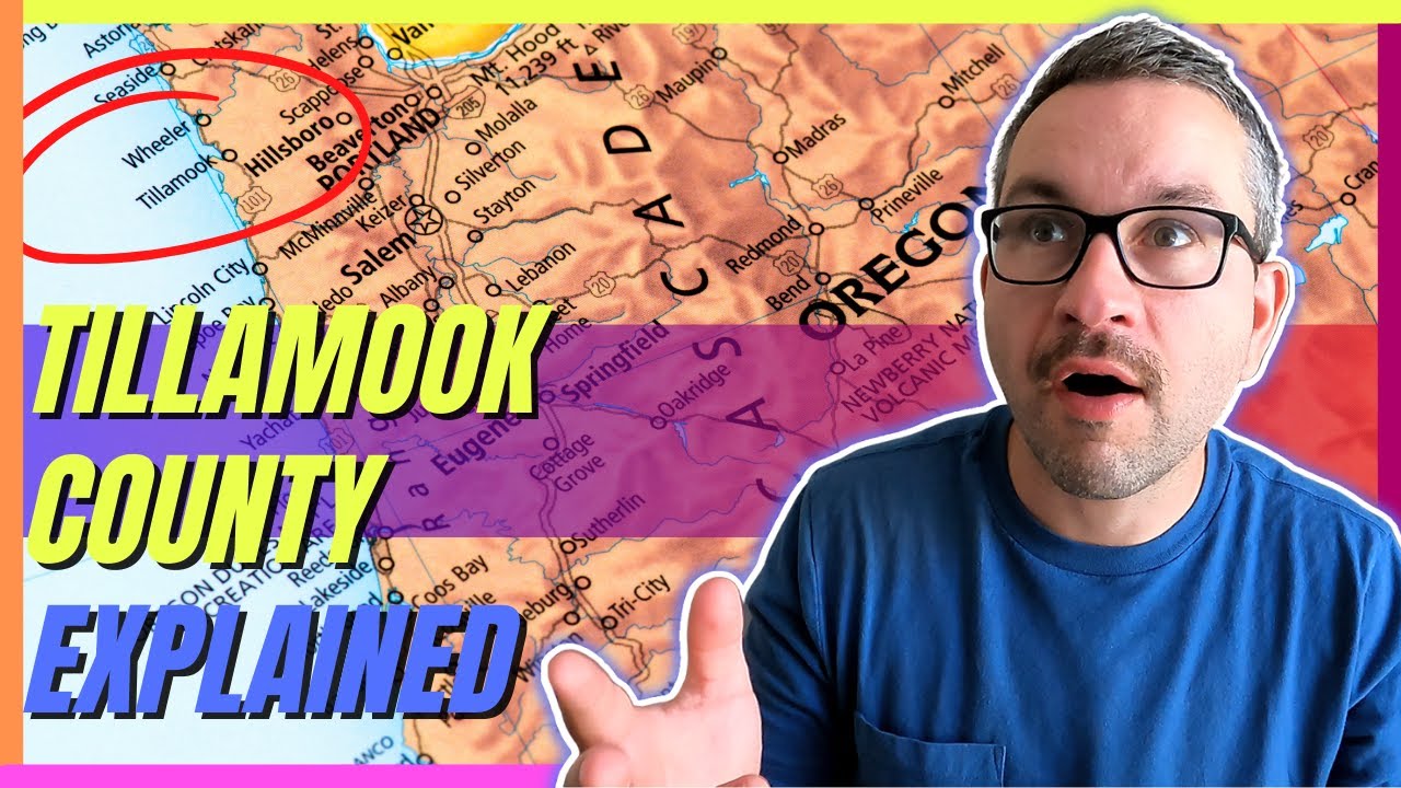 Tillamook County Oregon Map Tour [Northern Oregon Coast] - YouTube