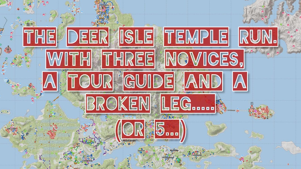 First Time Temple Run. EPIC #Deerisle random team up. Searching for # ...