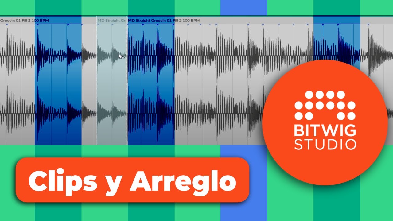 Cómo trabajar con PISTAS y EVENTOS de AUDIO en Bitwig Studio TUTORIAL - YouTube