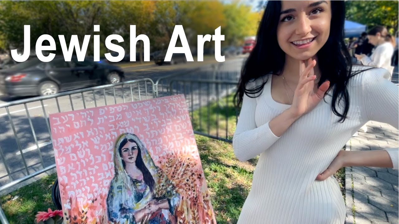 Orthodox Jewish Art in Crown Heights, Brooklyn | Artists setup ...