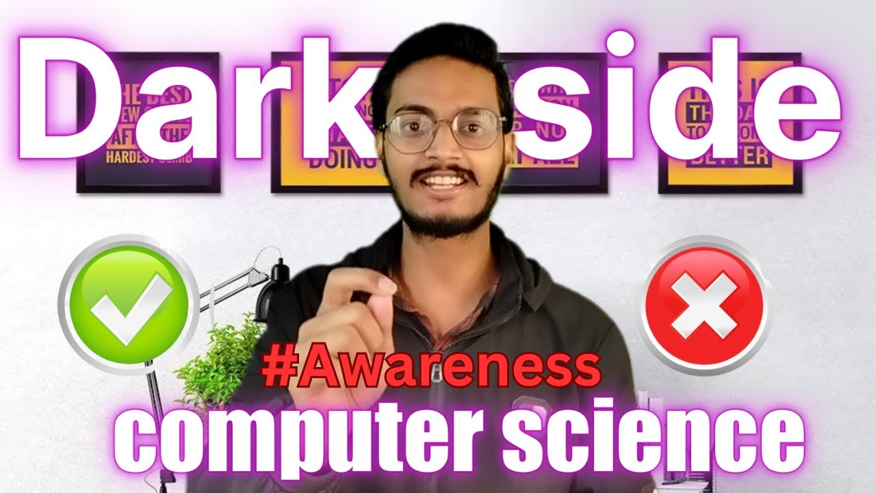 the DARK SIDE of computer science || What is the Dark Side of Being a ...