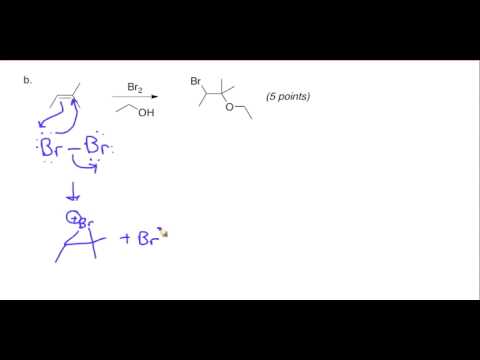 Mechanism Alkene Methanol Follows Sketch Coloring Page