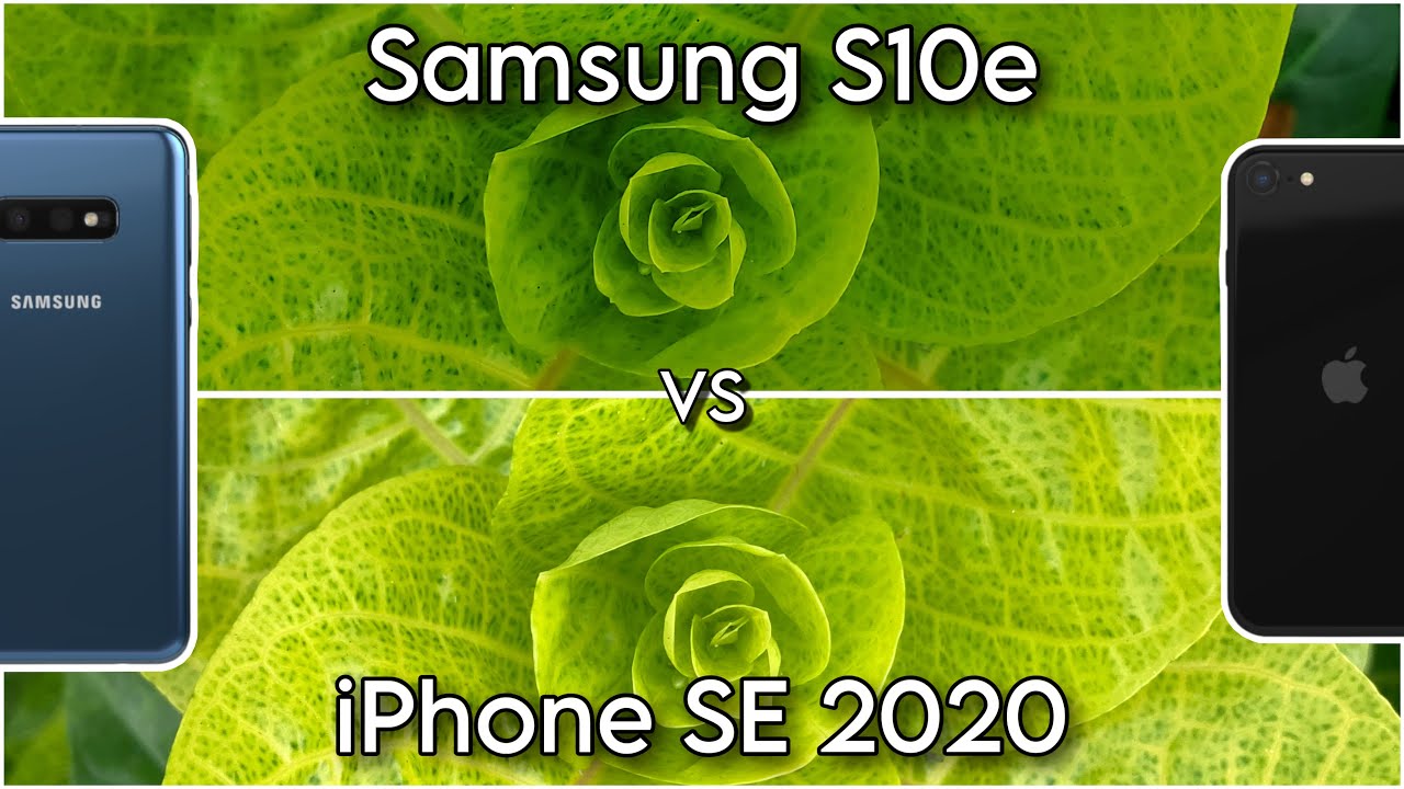 ADU KAMERA! iPhone SE 2020 vs Samsung S10e di tahun 2024 - Mendingan ...