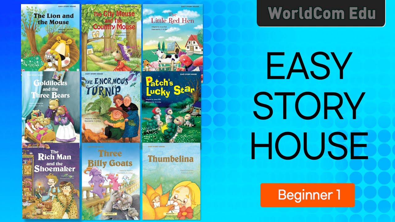 [ Easy Story House ] 01~ 09 | Animation Story I Beginner 1 우리아이 첫 영어 ...