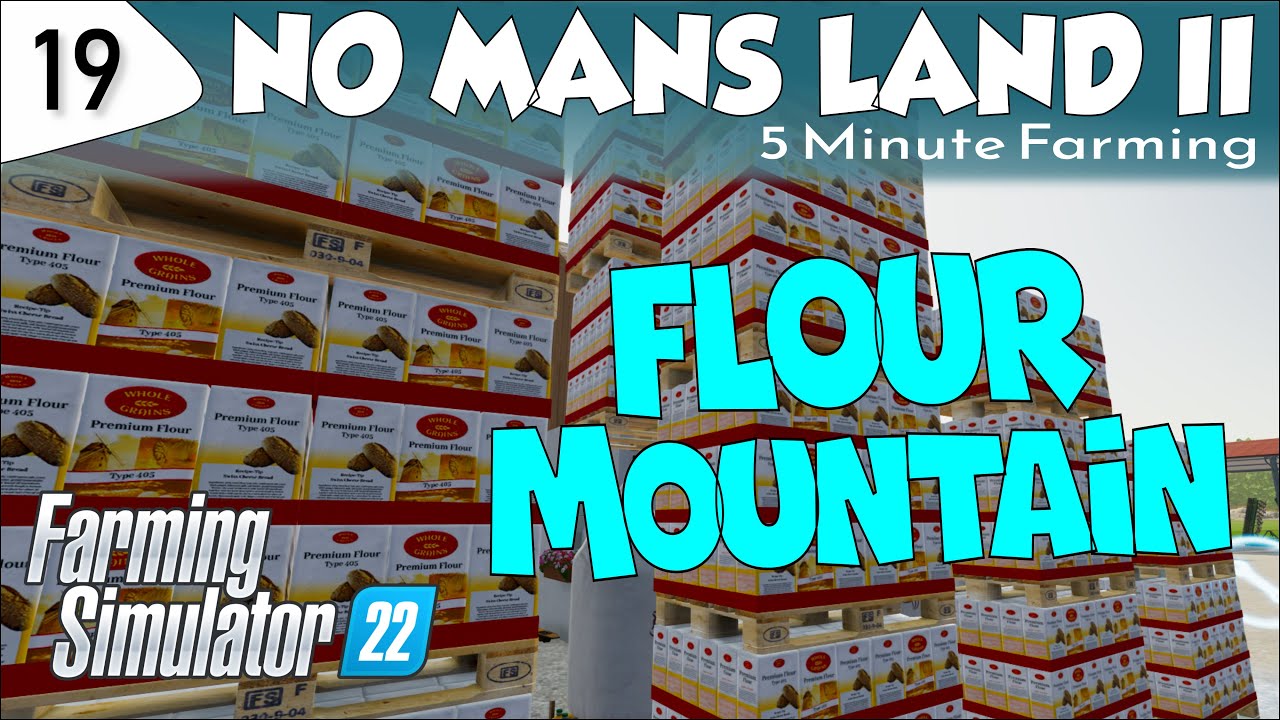 We made a flour mountain 19 | No Mans Land Survival | Lets Play ...