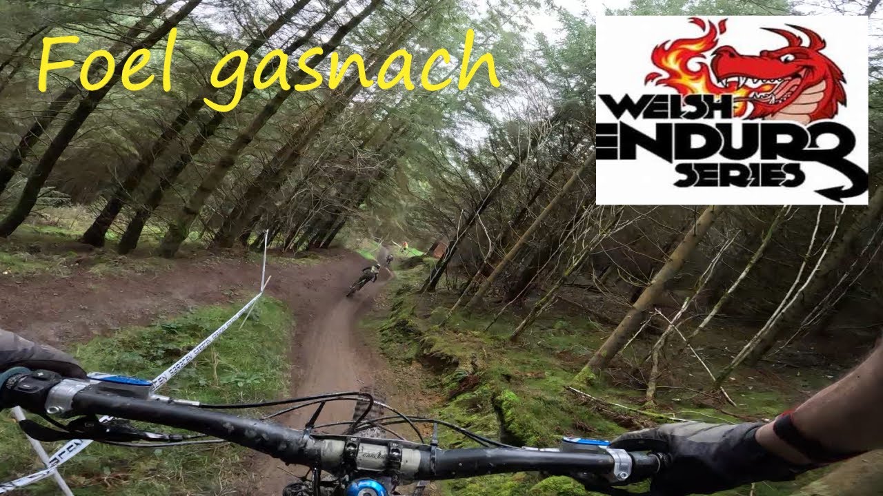 Welsh enduro series 2023 foel gasnach - YouTube
