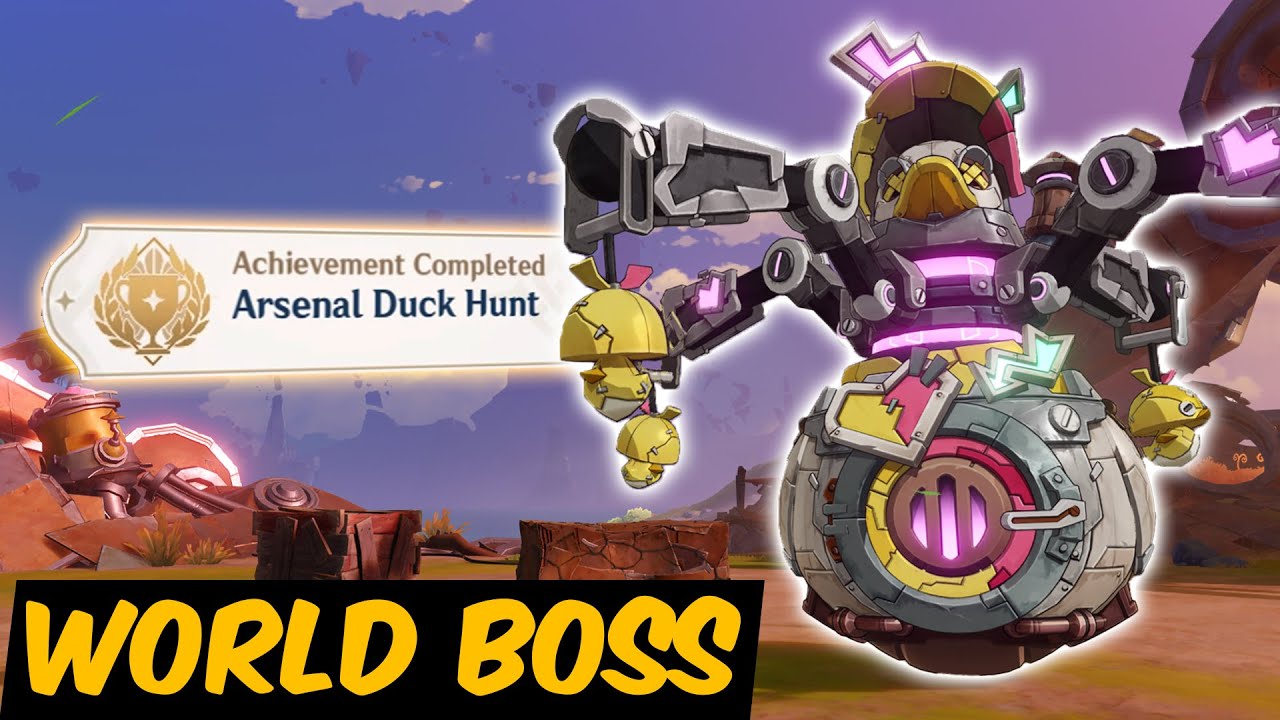 Flins World Boss Knuckle Duckle Location & Arsenal Duck Hunt Hidden ...