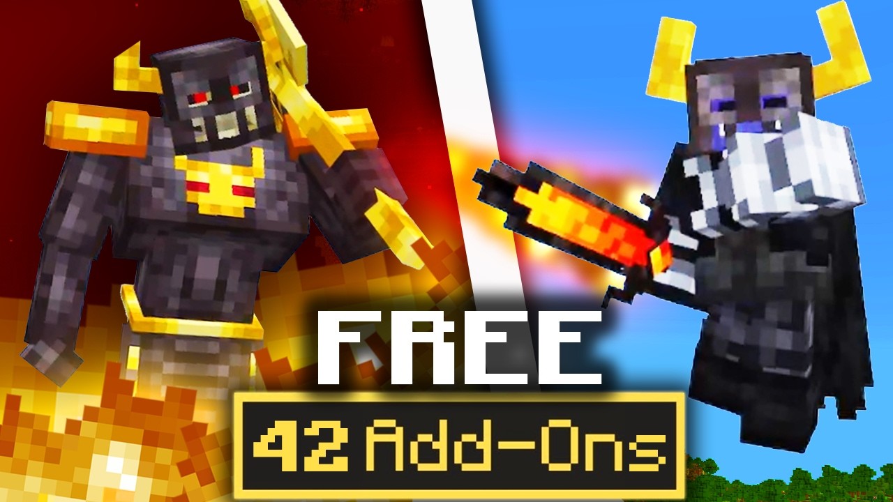 This FREE Addon Pack Has It All (Bedrock/MCPE Modpack) - YouTube