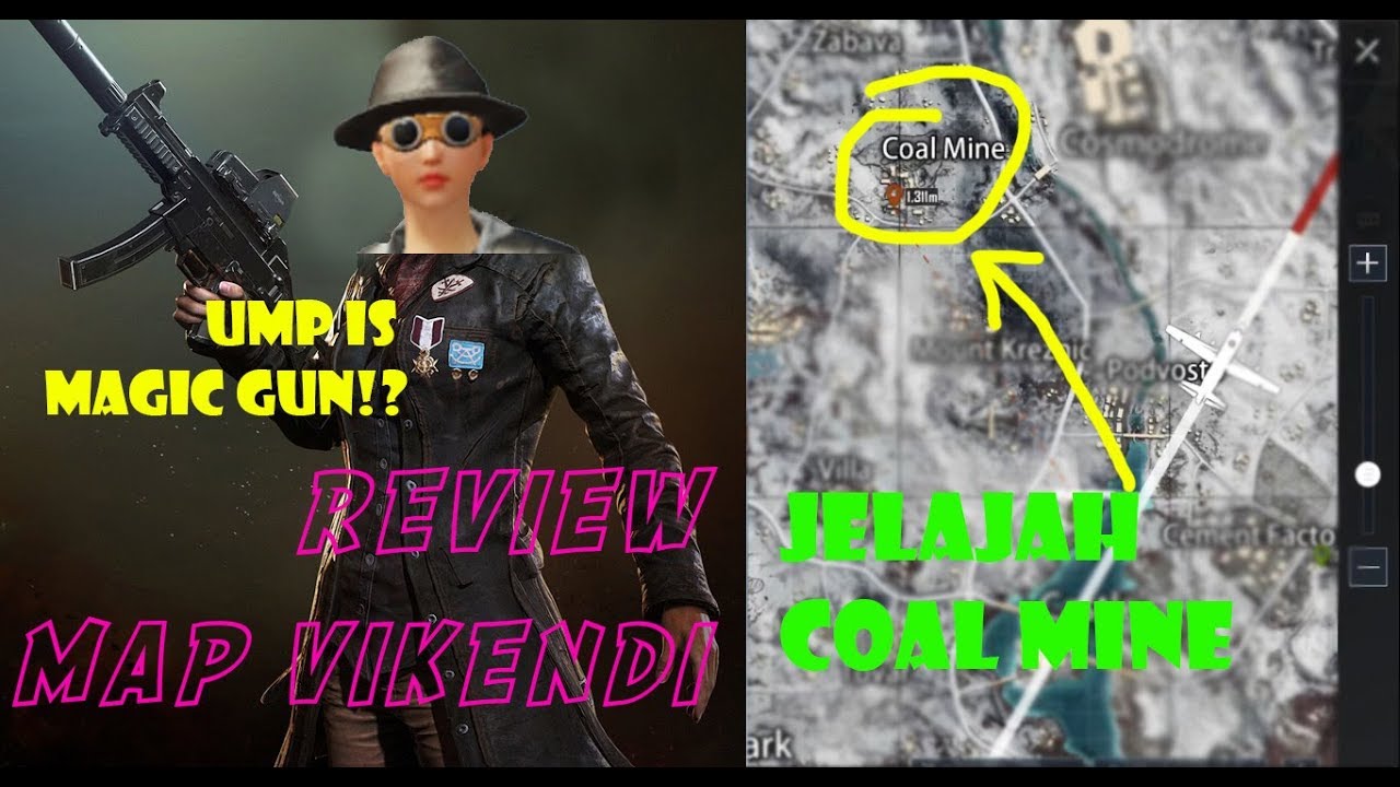 Review map vikendi jelajah COAL MINE #5 - PUBG Mobile INDONESIA - YouTube