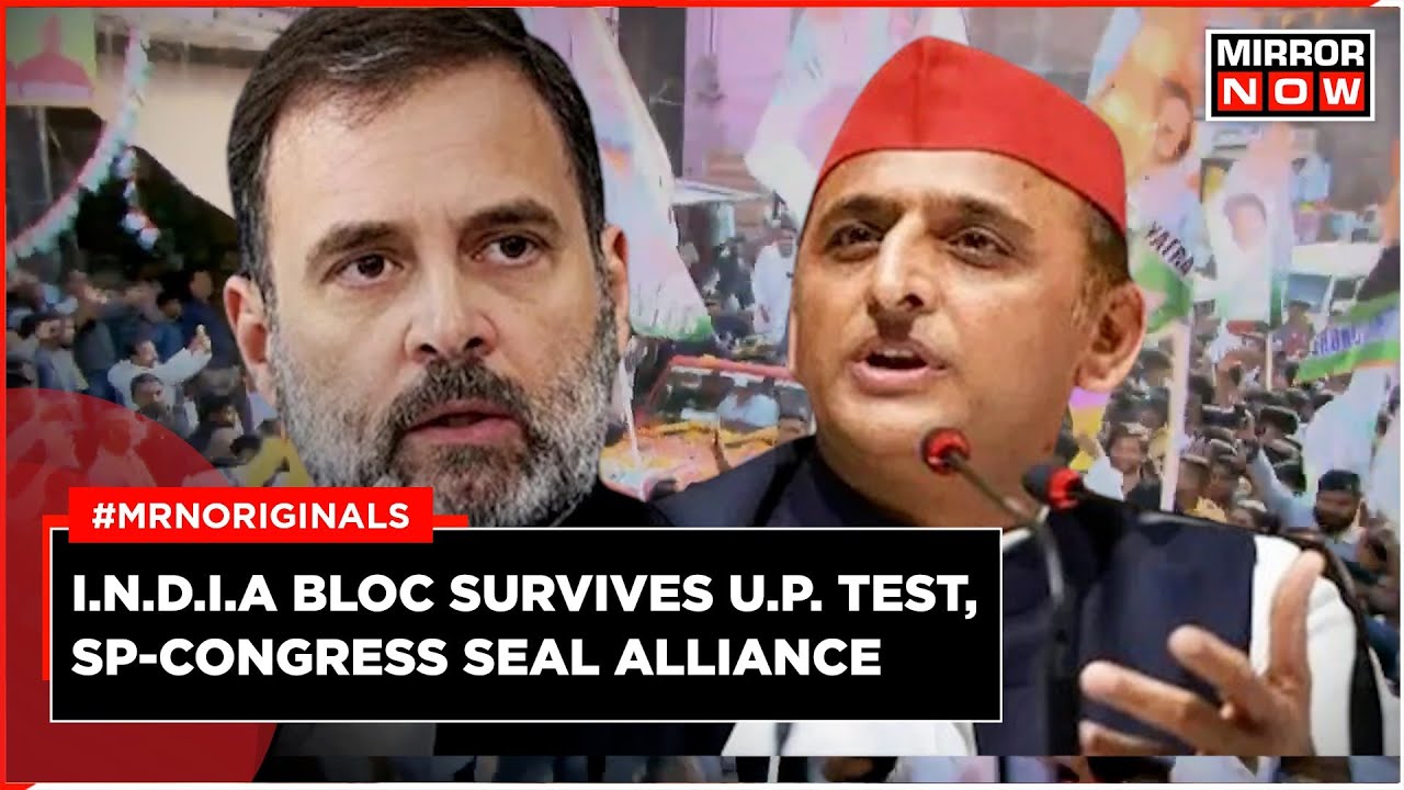 India Alliance Seat Sharing | Big Boost To 'INDIA' Bloc In UP | SP ...