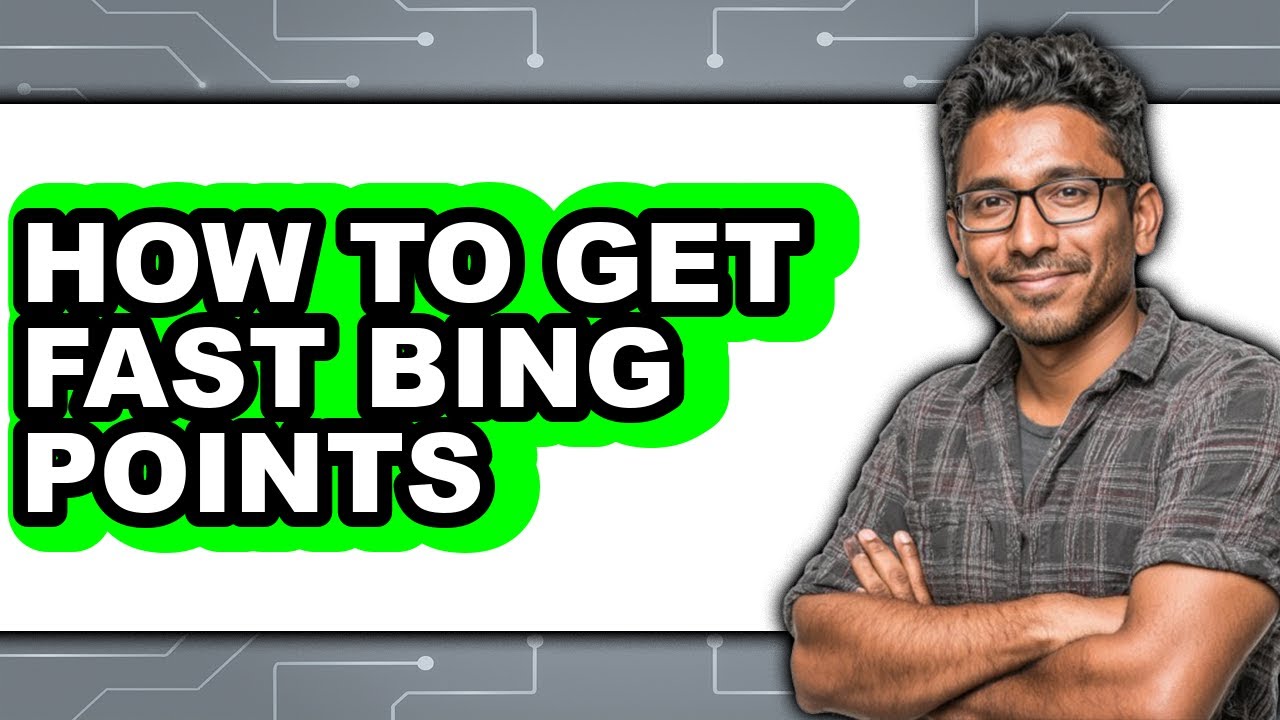 How to Get Fast Bing Points (updated) - YouTube