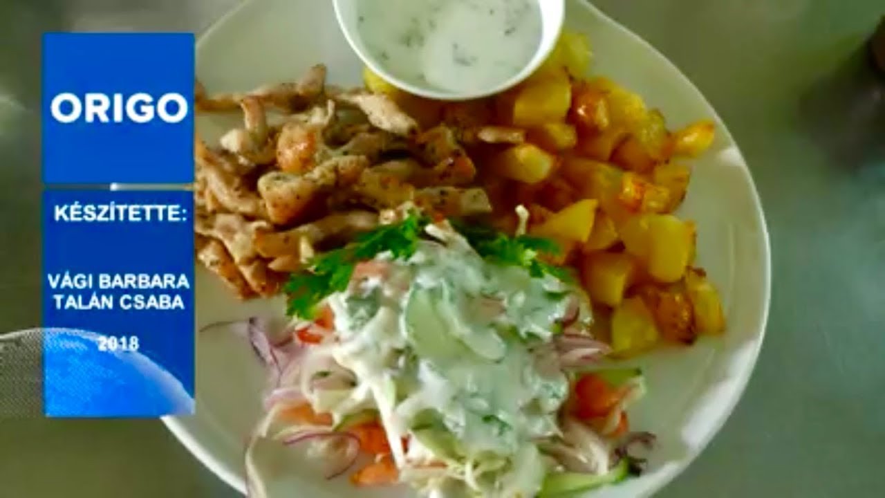 Girosz tál, a nagy kedvenc a Hungast menzákon! - YouTube