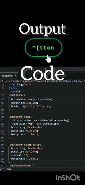 Button Animation In Html Css Coding Htmlcss Frontendcourse