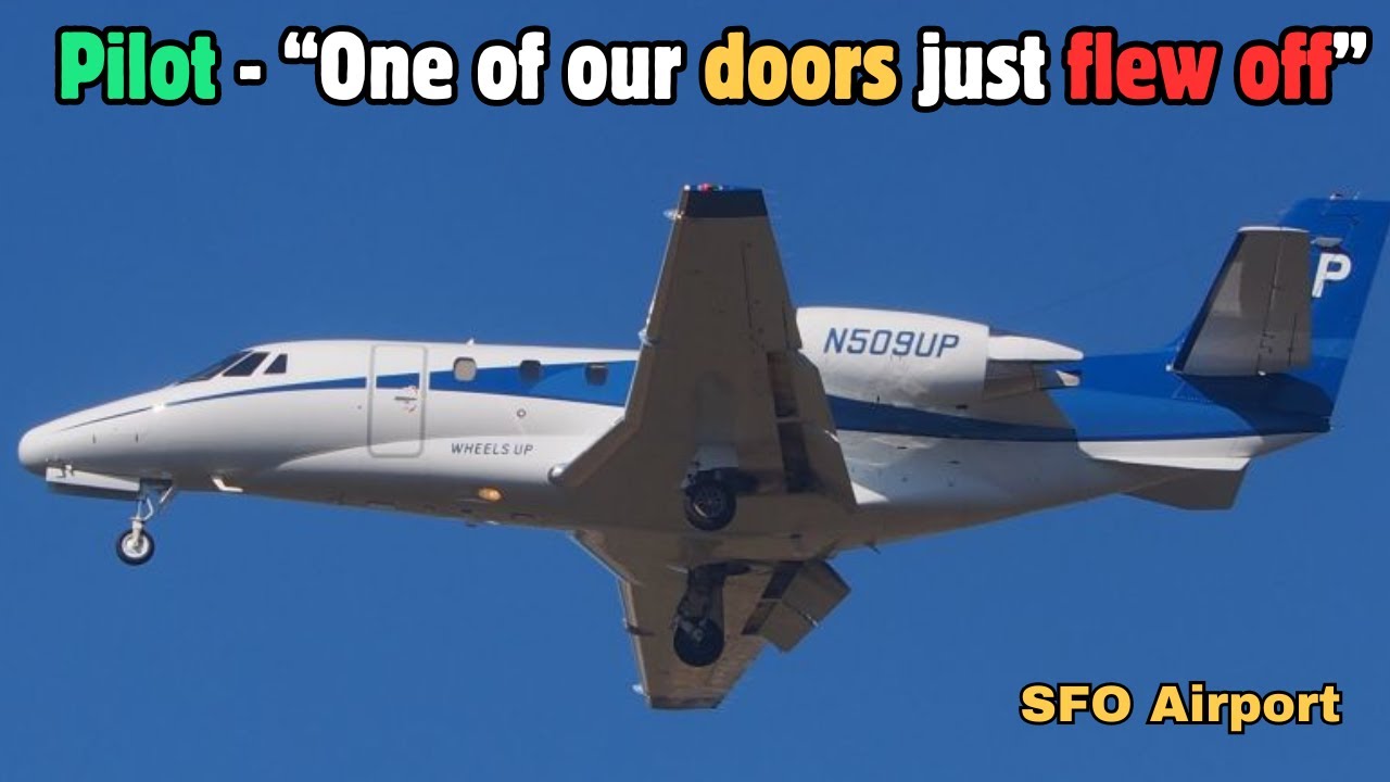 DOOR FLEW OFF the aircraft Mid-Flight (REAL ATC) - YouTube