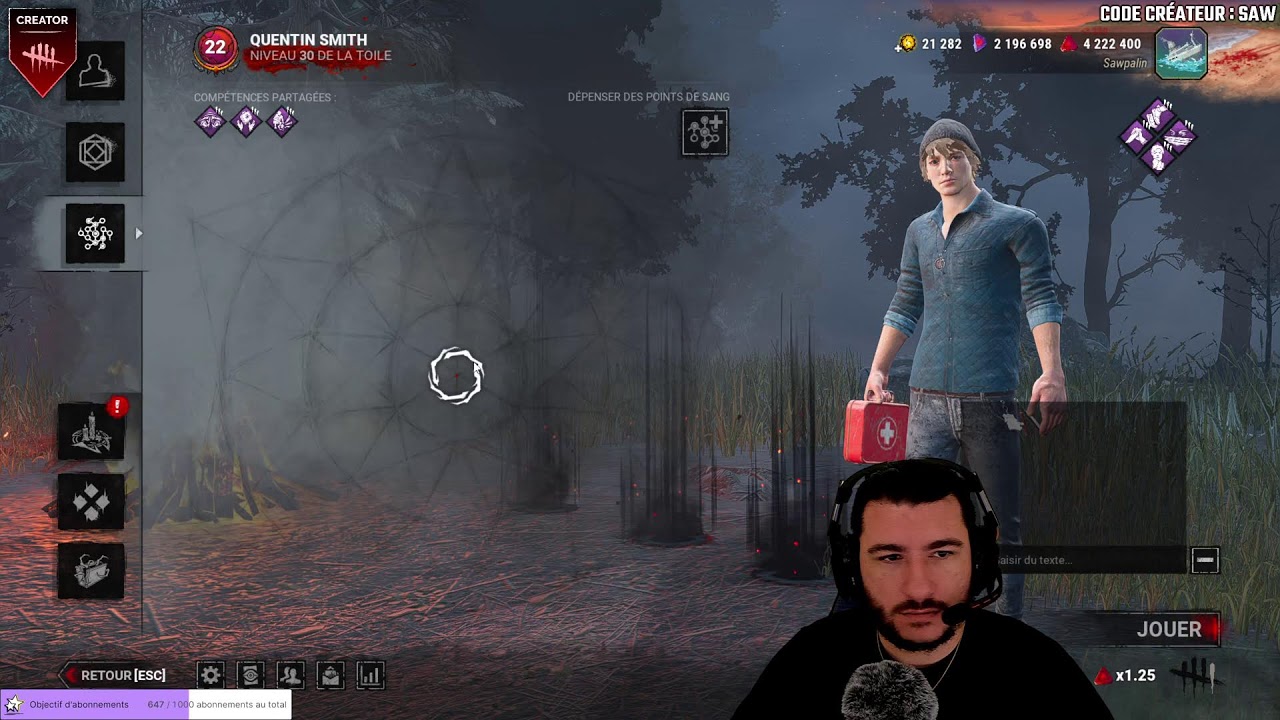Demain GiVEAWAY COLLECTOR DbD | !holy !st | Stream 2K | !code !mc [FR ...