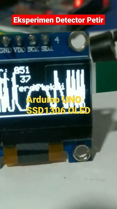 Eksperimen Detektor Petir | Arduino UNO | OLED - YouTube