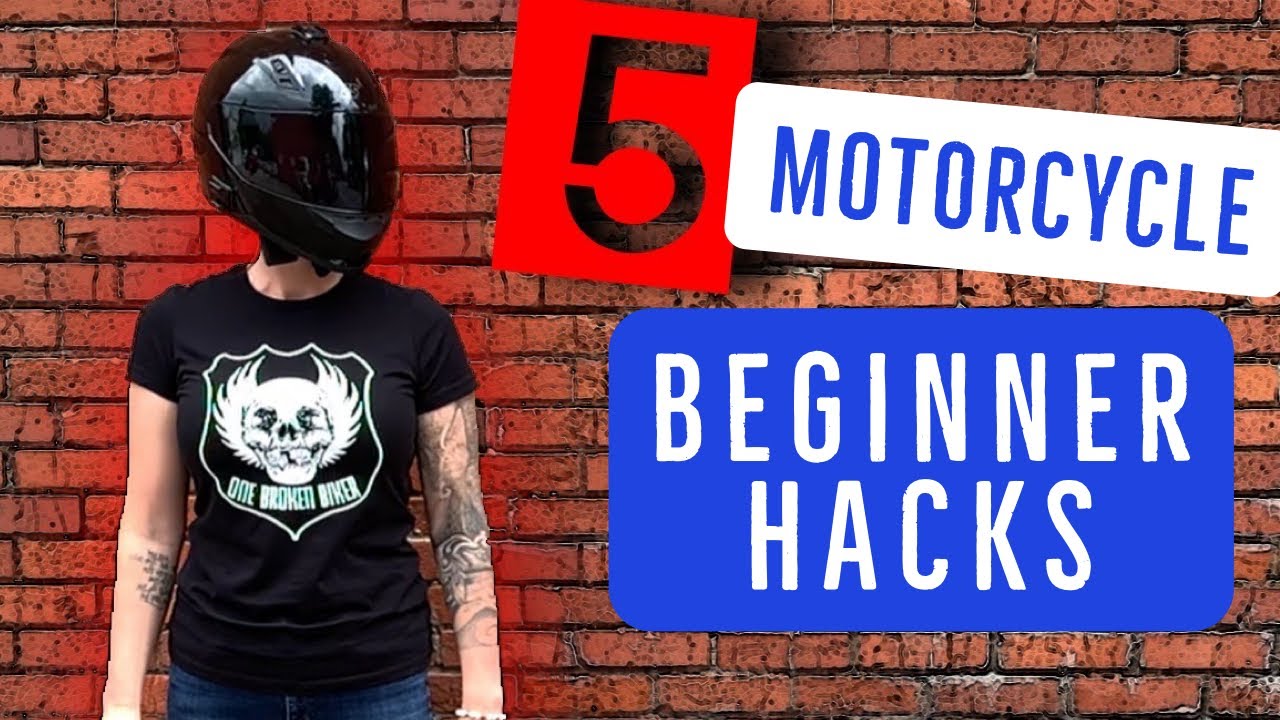 5 Motorcycle hacks for beginner bikers - YouTube