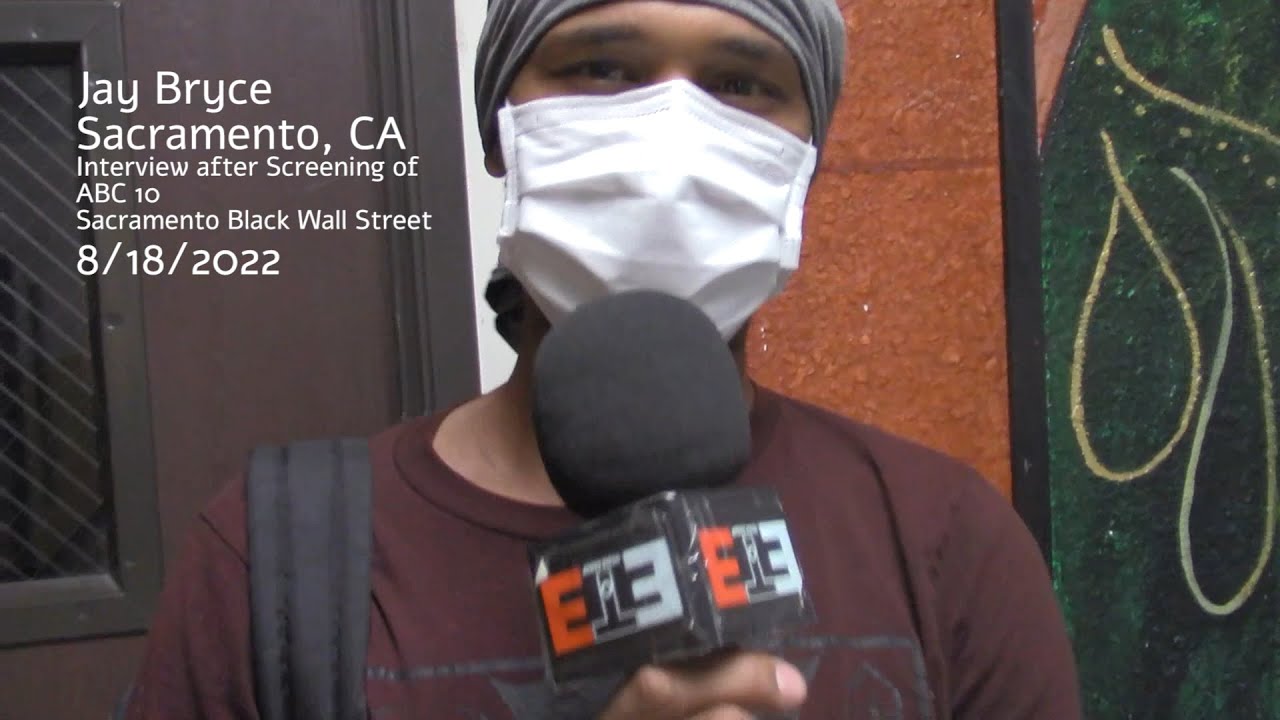 Jay Bryce Interview after the ABC 10 Sacramento Black Wall Street ...