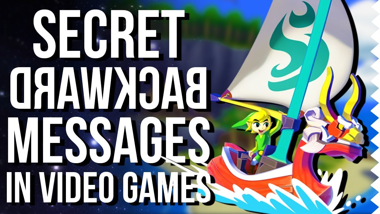 Secret Backward Messages In Video Games! - Easter Egg Hunter - YouTube