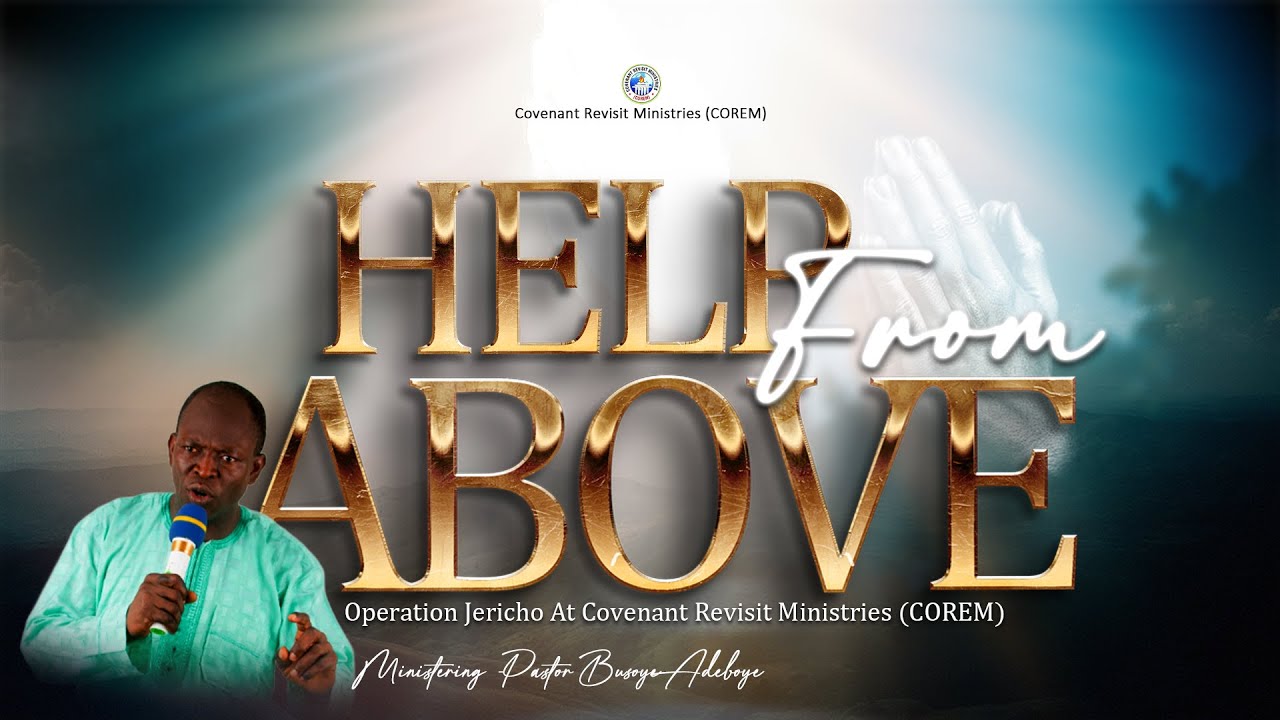 PRAYER SESSION | HELP FROM ABOVE 3 | Ministering: @Busoye_Adeboye - YouTube