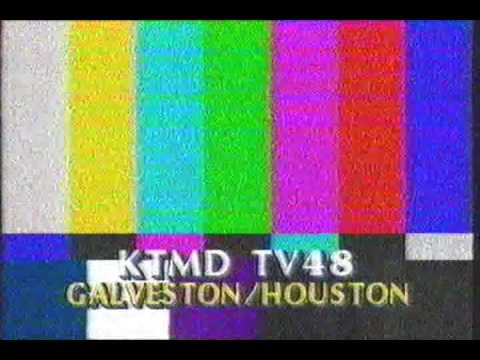 KTMD 48 Galveston, TX Apr 1988 - YouTube