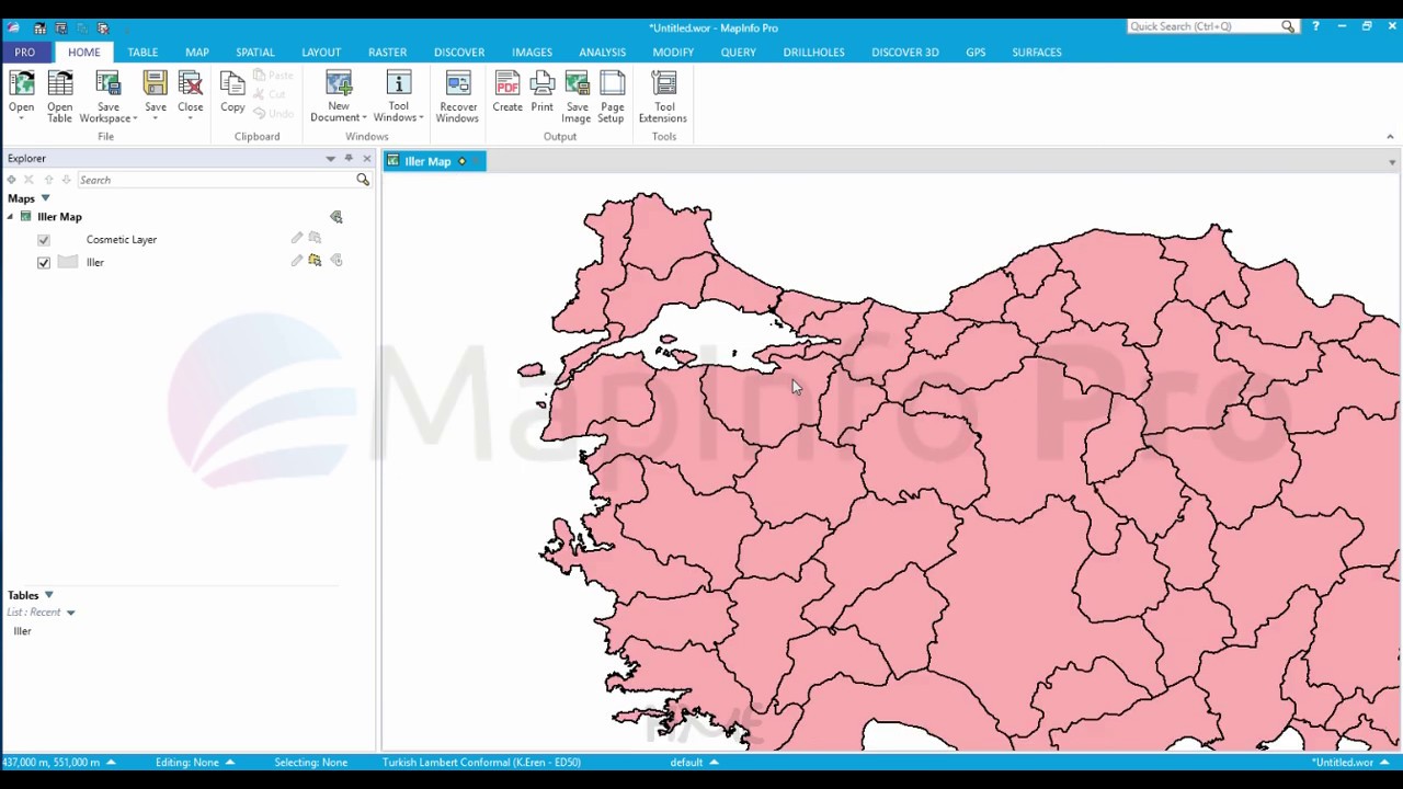 MapInfo Pro'ya Pattern Ekleme (How to add new pattern to MapInfo ...