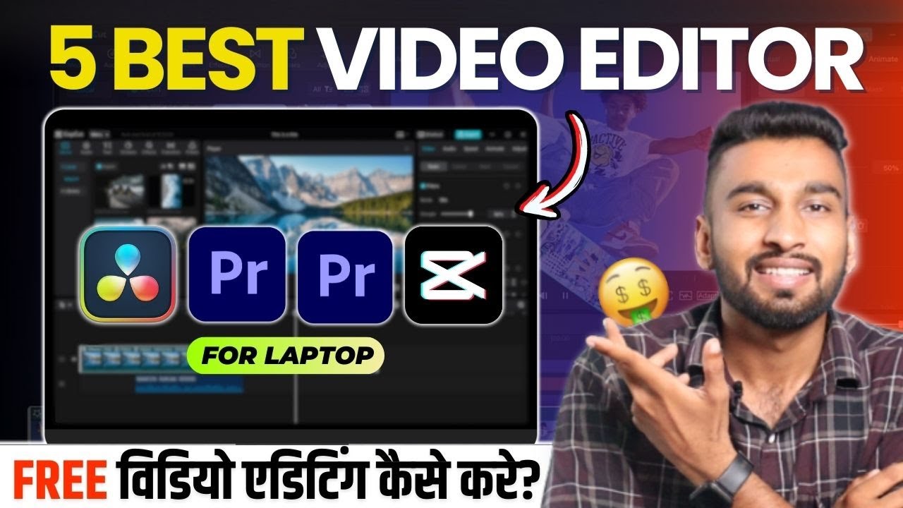 Top 5 Best Video Editing Software for Laptops | Free & Paid Options ...