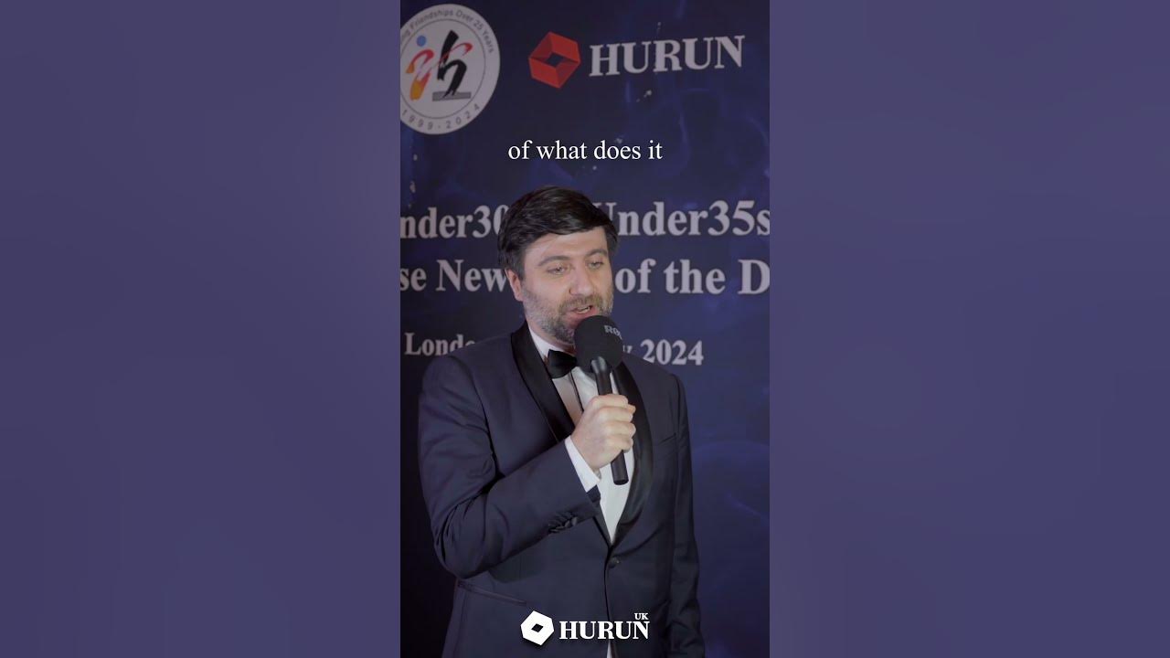 Sultan Murad Saidov - Hurun UK Under35s Awards - YouTube
