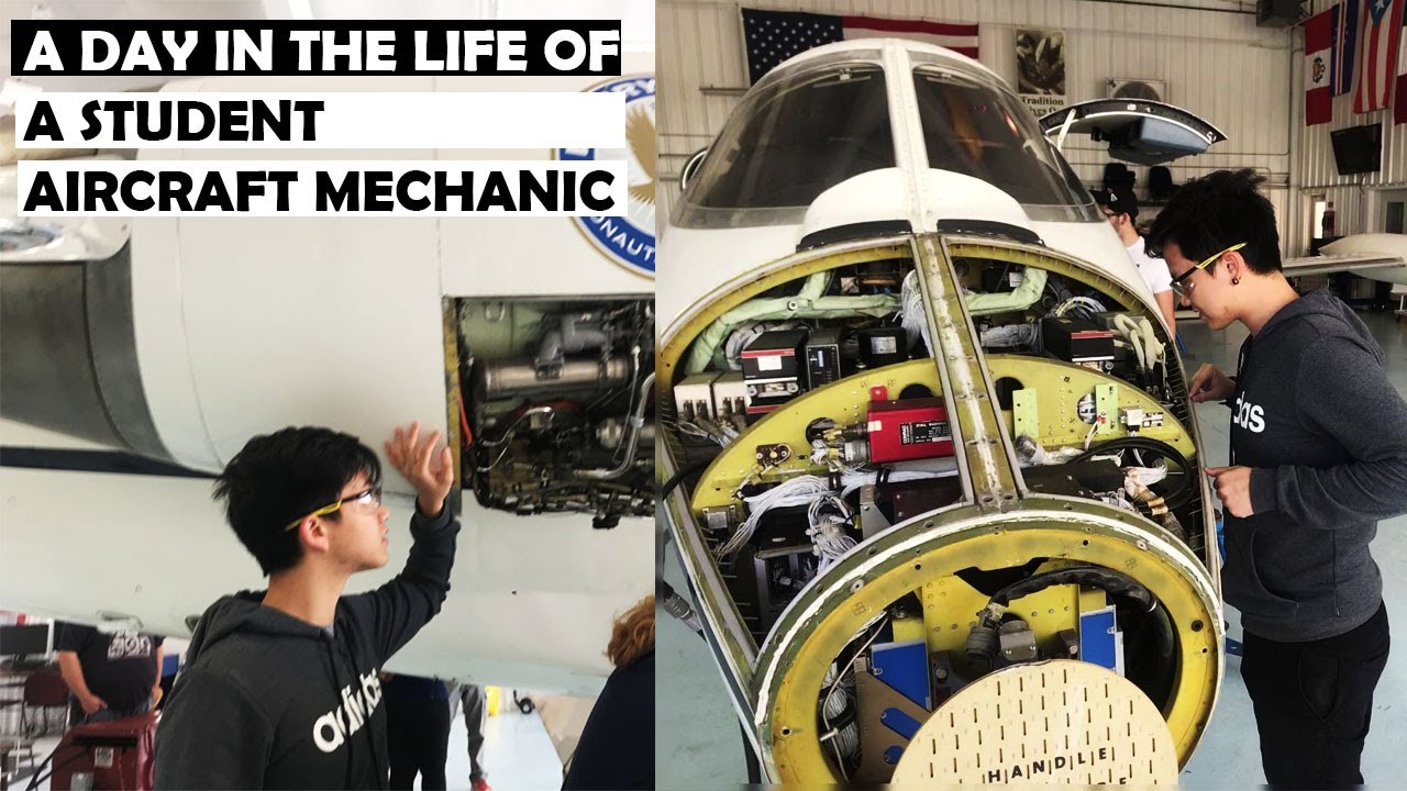A Day in the Life of a Student Aircraft Mechanic | Embry Riddle ...