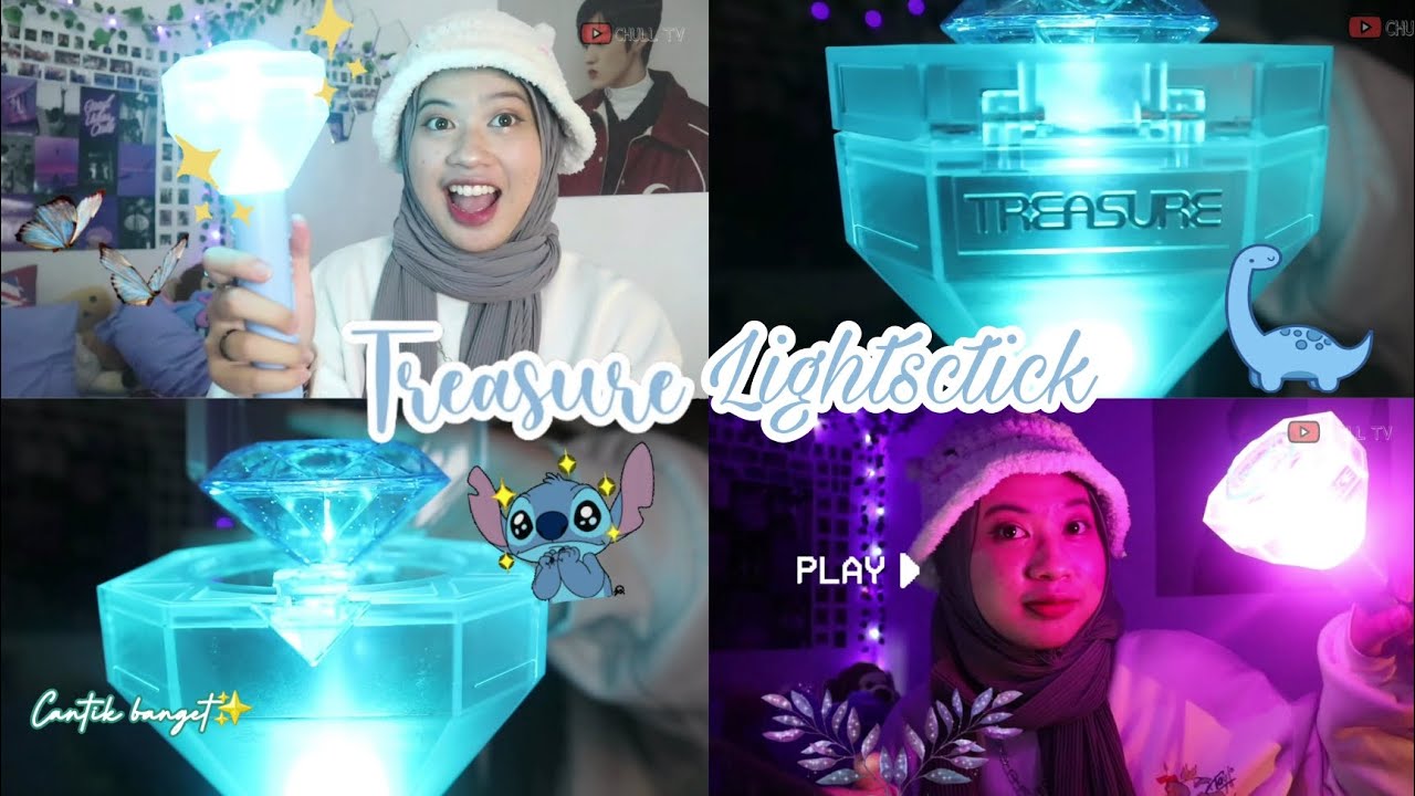 UNBOXING TEULIGHT | TREASURE LIGHTSTICK | w/standnya juga💖 - YouTube