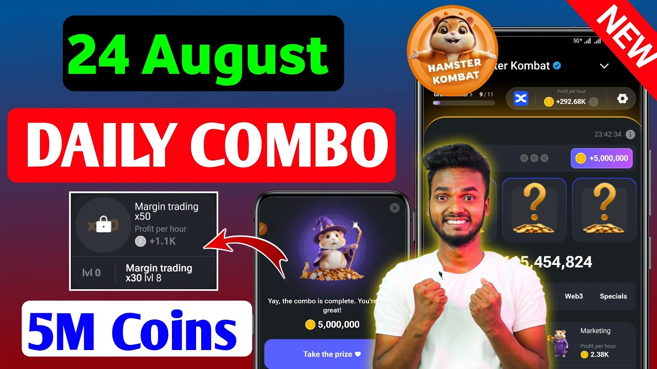 24 August Daily Combo | Hamster Kombat Daily Combo Today | 24 August ...