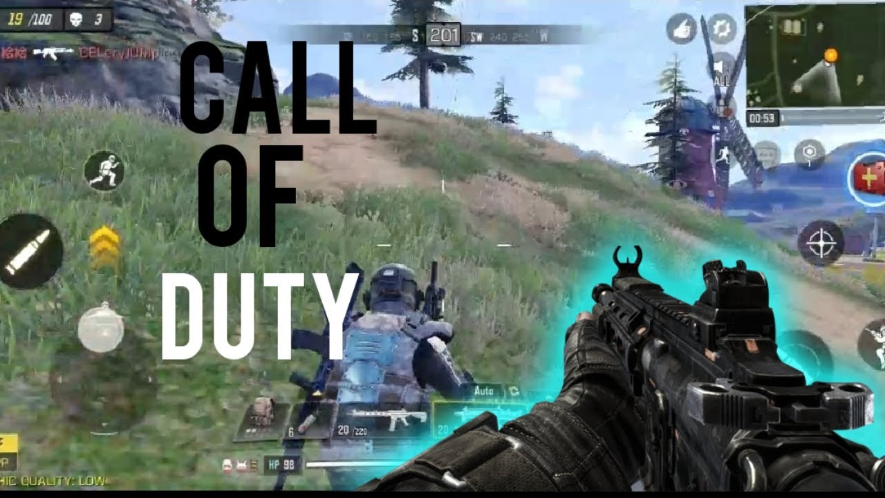 Call of Duty Mobile | MY FIRST BATTLE ROYALE GAME! - YouTube