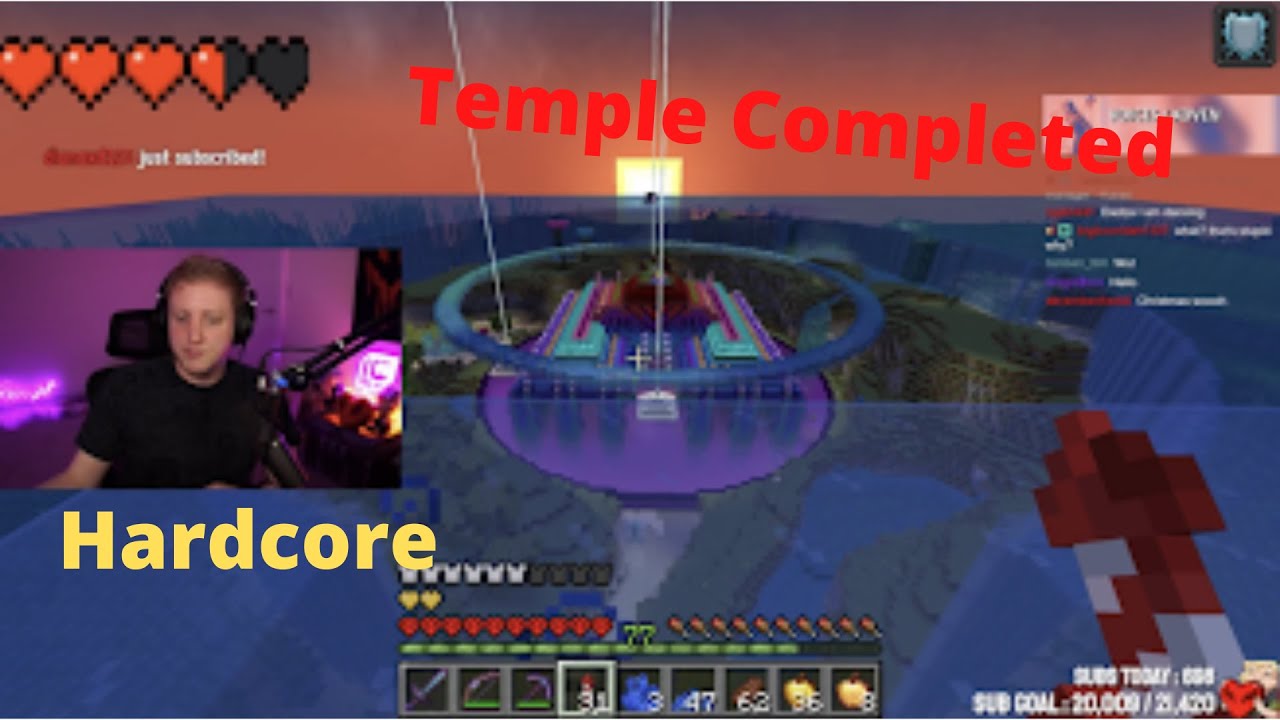 Philza Puts the Final Finishing Touches on the Water Temple - YouTube