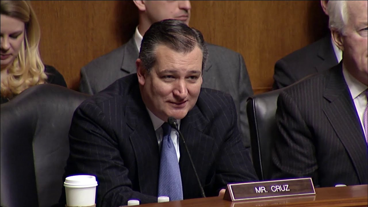 Sen. Cruz at Judiciary Committee Hearing on Fifth Circuit Nominees ...
