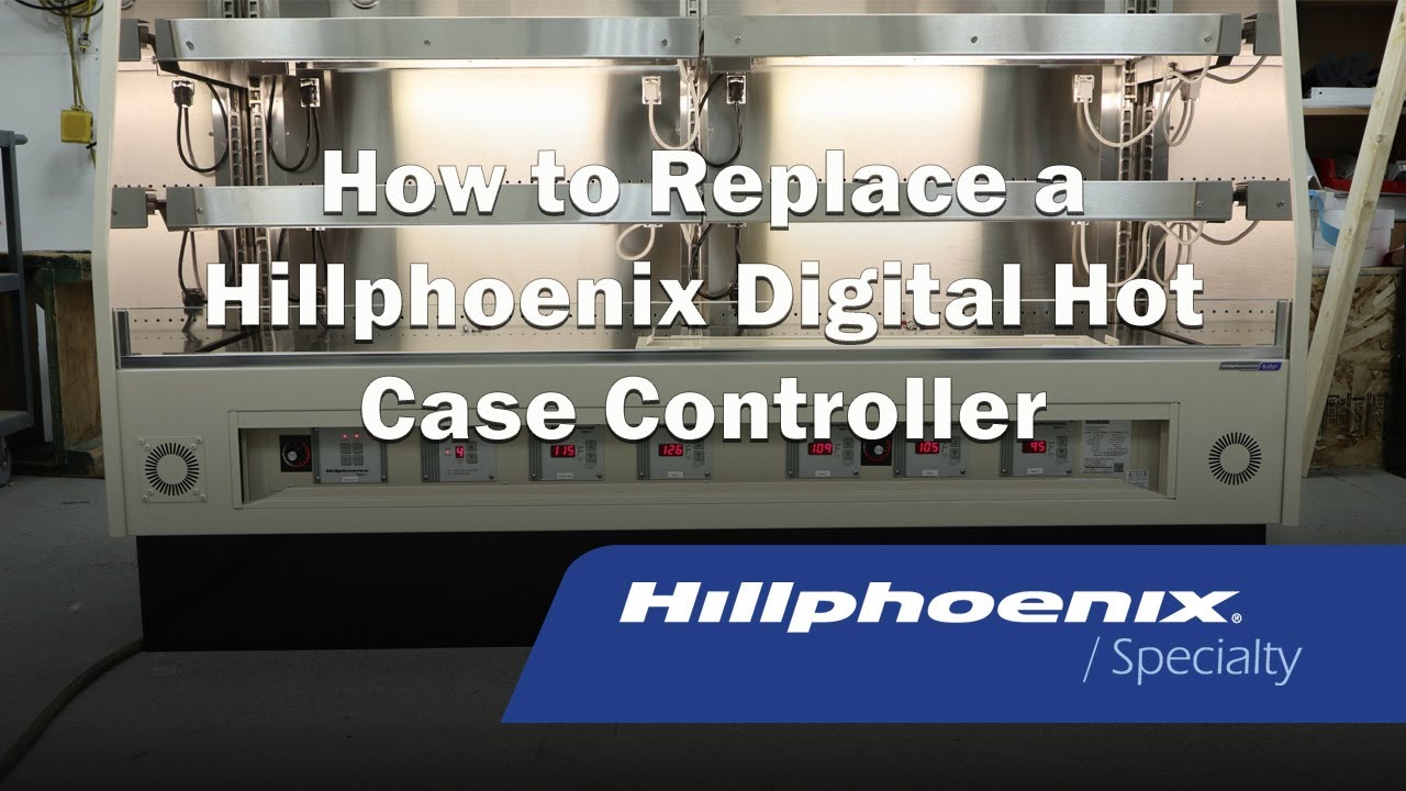 How to Replace a Hillphoenix Digital Hot Case Controller - YouTube