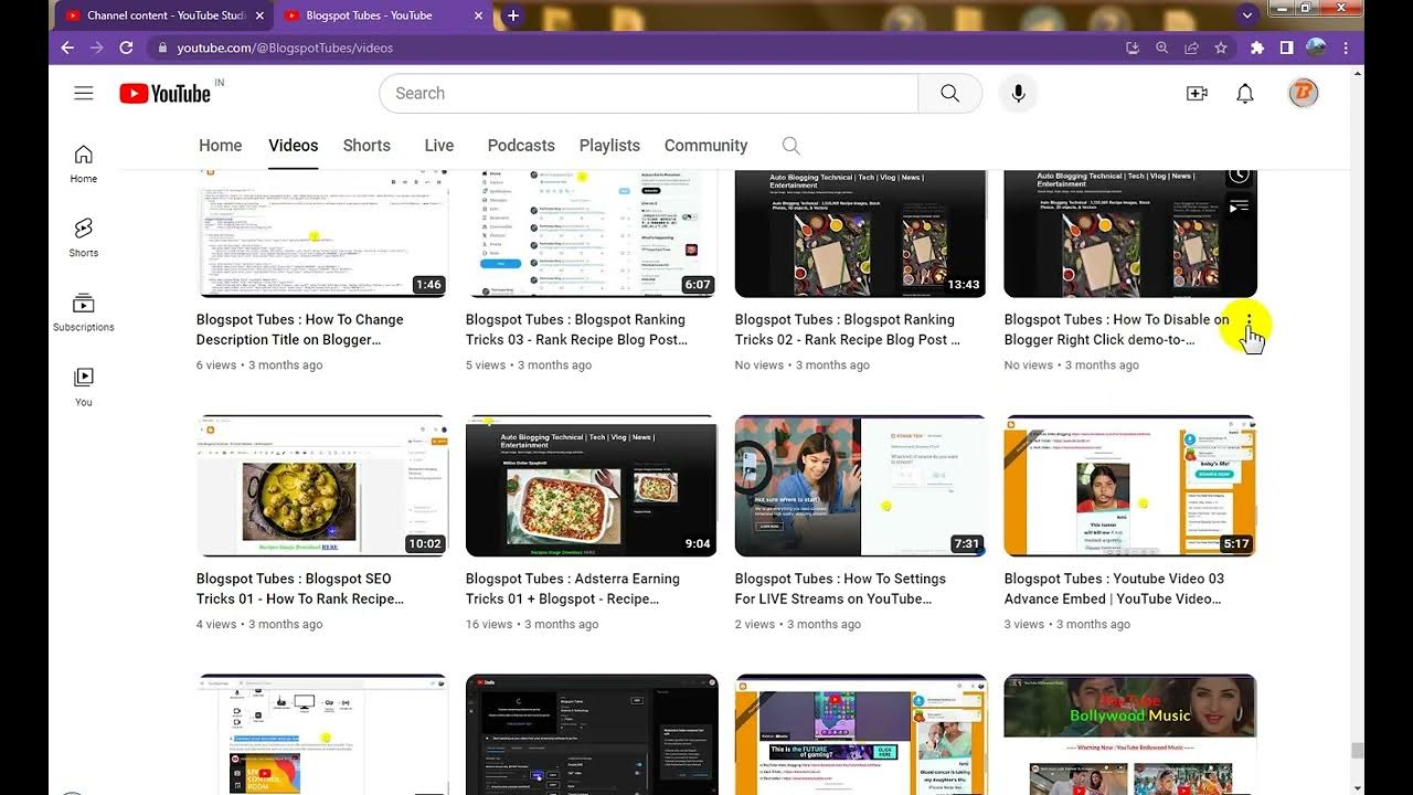 Blogspot Tubes : How To Share Auto Post To Blogger From YouTube Video Embed Post (Video Tricks ...