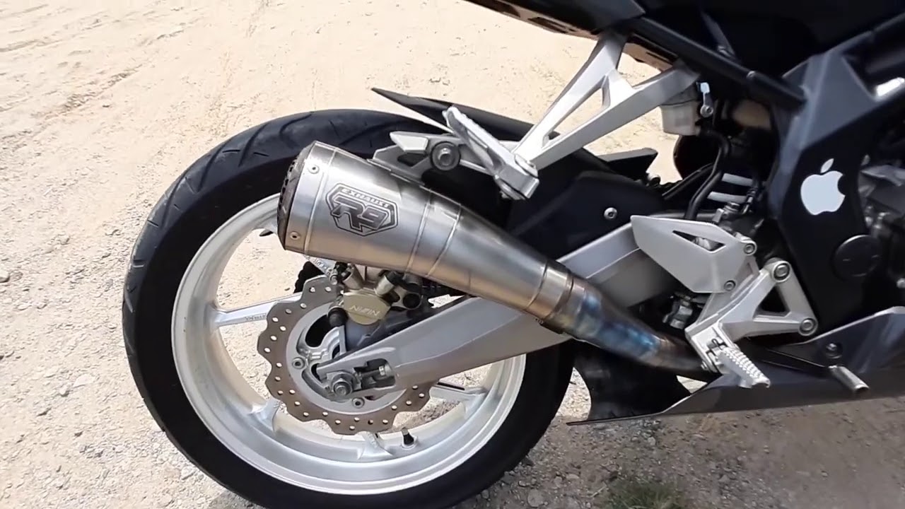 Review Knalpot R9 GP SERIES Stainless Steel di CBR250RR - YouTube