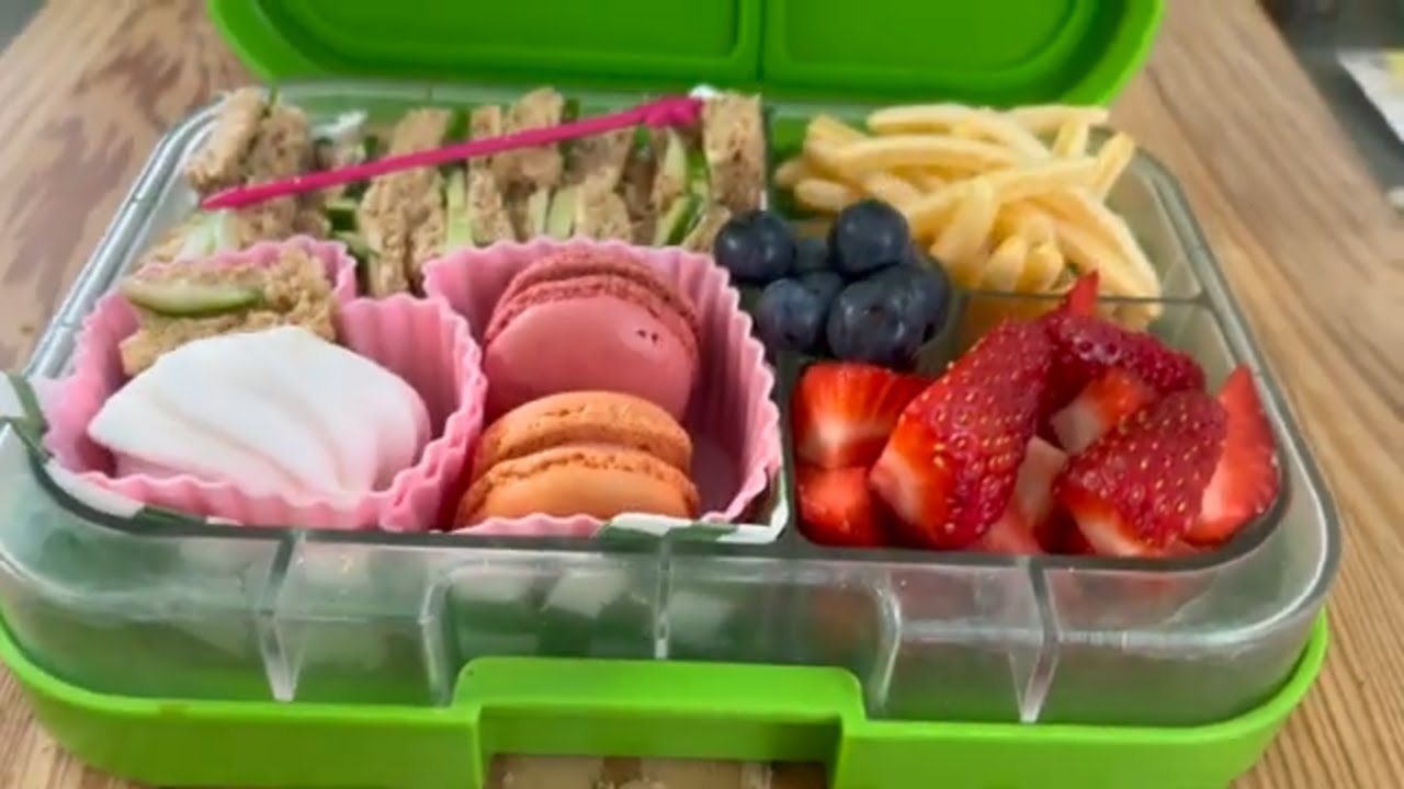Delicious afternoon tea in a lunch box idea | Lunchbox World - YouTube