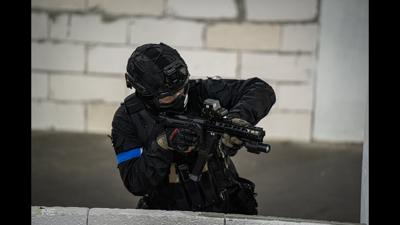 2 vs 2 || at one airsoft field cqb 12-10-24 - YouTube