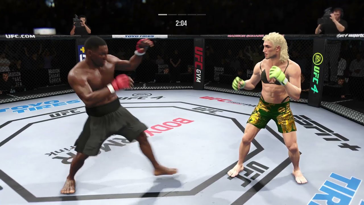 UFC 4 | Mike Tyson vs. Mikayla Demaiter (HOT MODEL) | EA Sports UFC 4 ...
