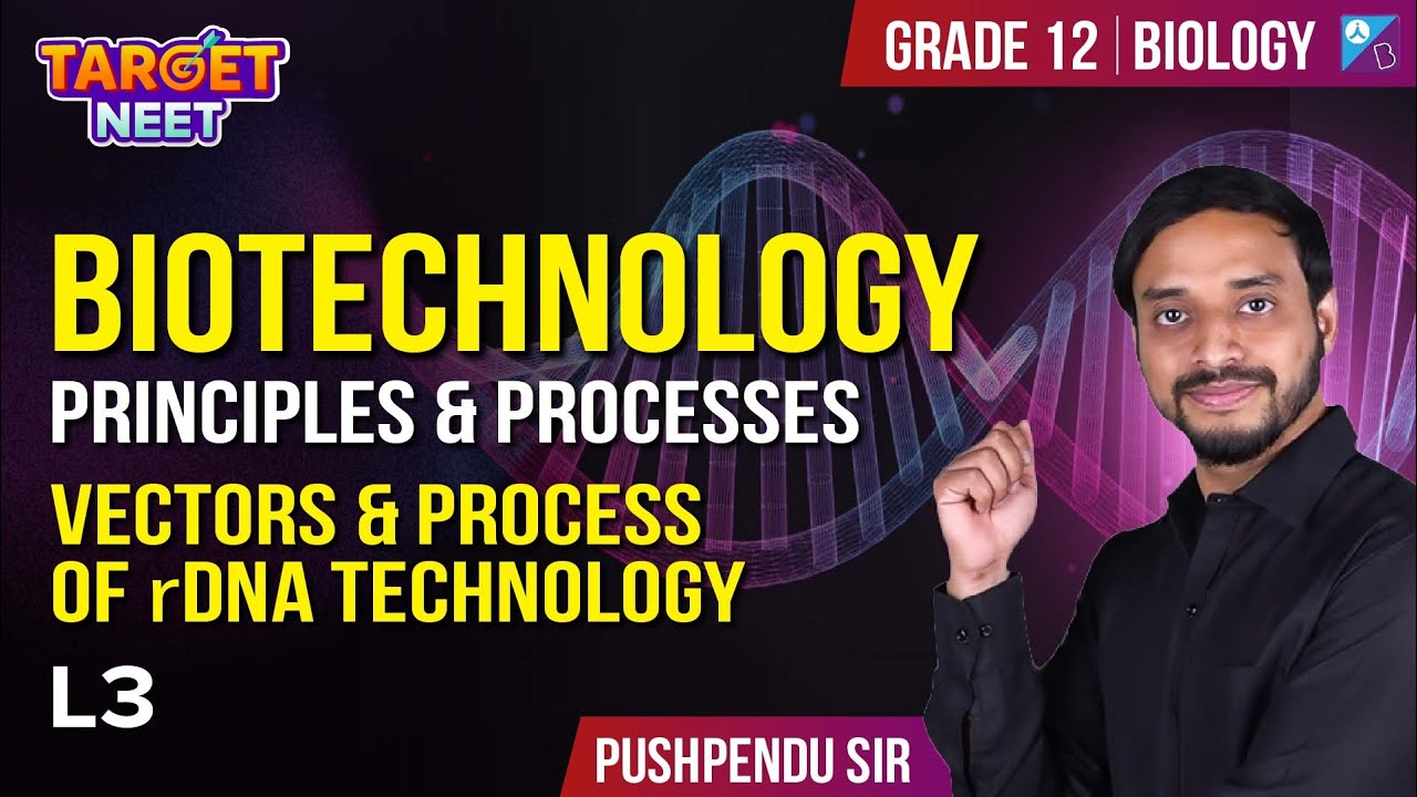 Vectors | pBR 322 | rDNA Technology | PCR | NCERT | NEET 2024 ...