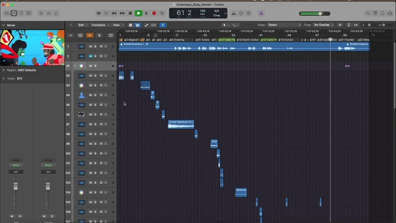How To Add Sound Effects To Your Logic Pro Video - YouTube