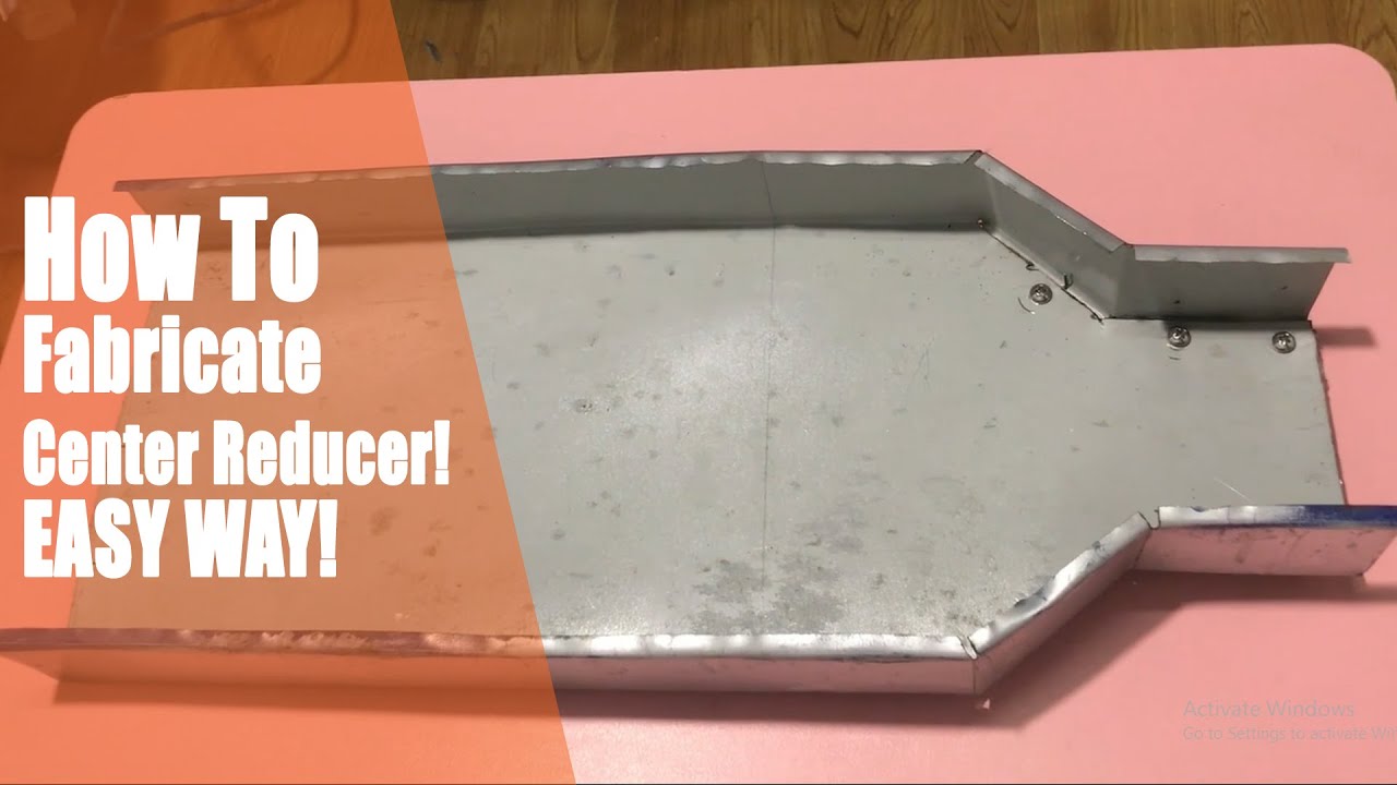 How To Fabricate Center Reducer! EASY WAY! - YouTube