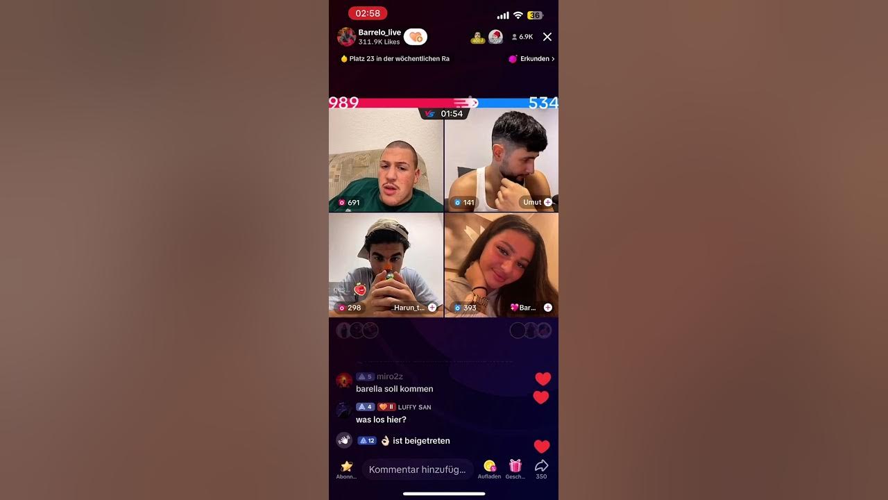 Barello und Umut Flirten mit Barbie 😘😏 und Harun will nur Fitna machen - YouTube