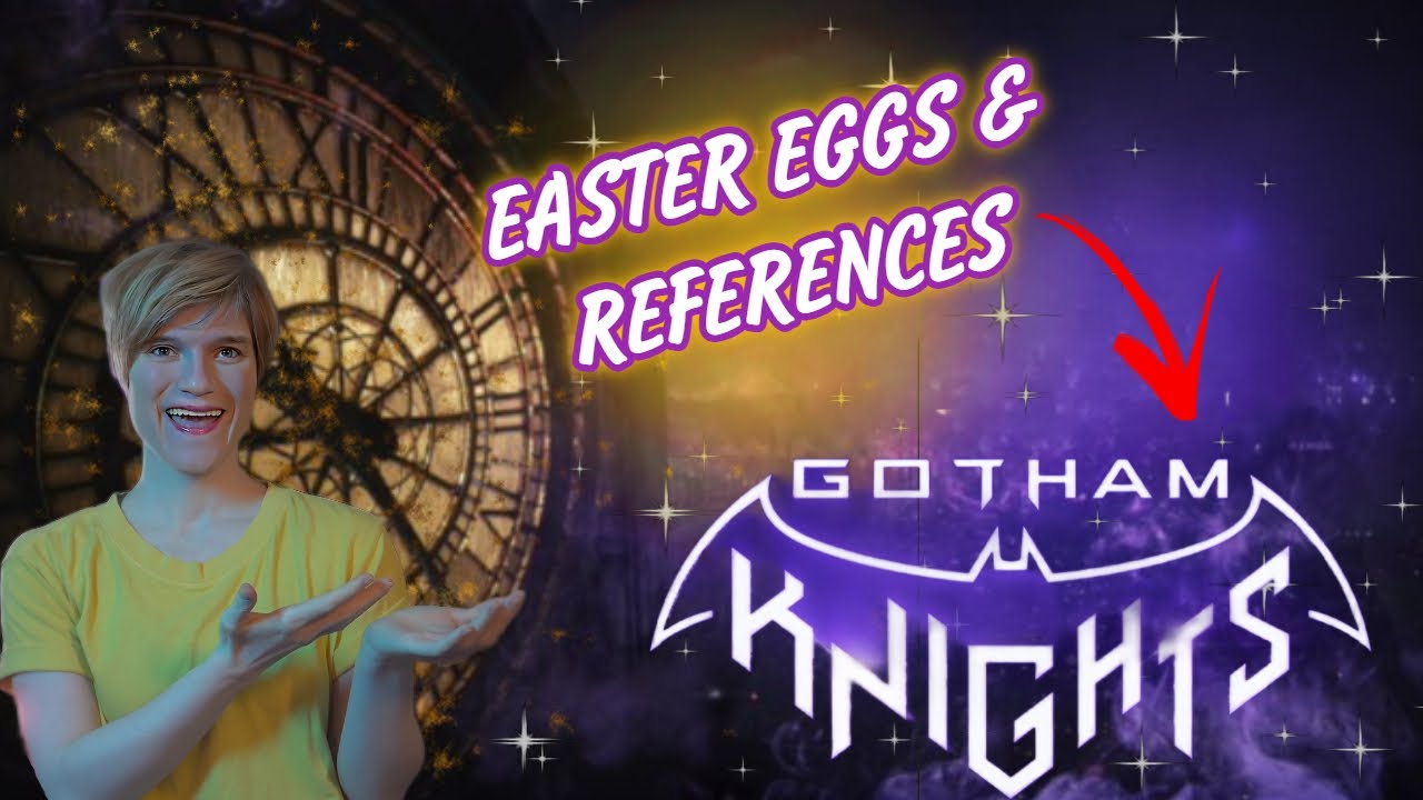 Gotham Knights easter eggs and references - YouTube