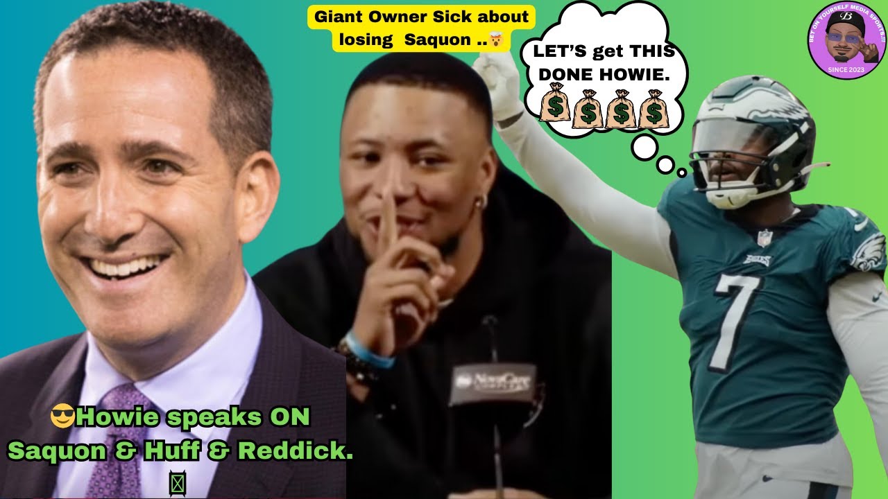 Howie Roseman Talks ; Haason Reddick ; Bryce HUFF ;Saquon Barkley ...